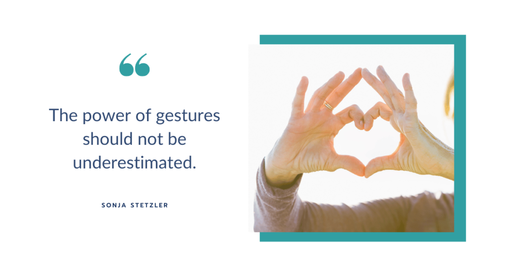 The Benefits of Using Gestures in Presentations